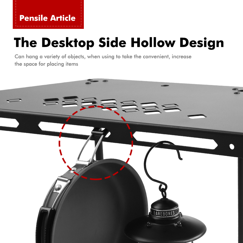 Multi-function Portable Folding Splicing Table For Camping Bonfire and Picnic Barbecue - KASSICO
